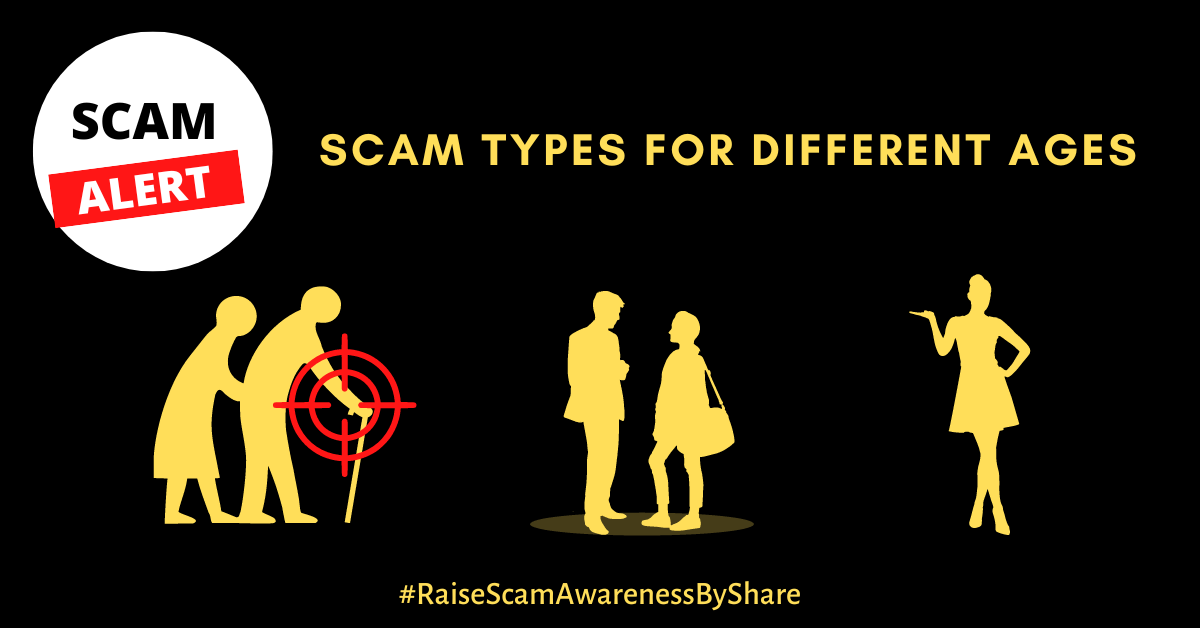 Different Scam Types for Different Ages